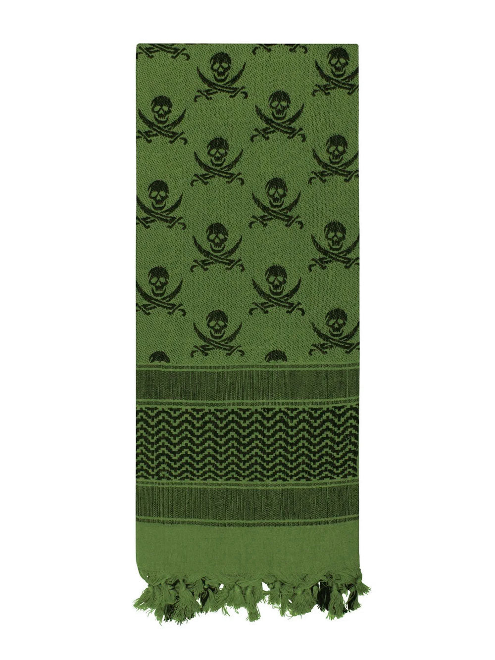 Tactical Shemagh Skull and Sword Pattern