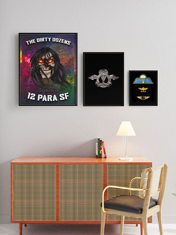 12 PARA SF Special Forces Poster